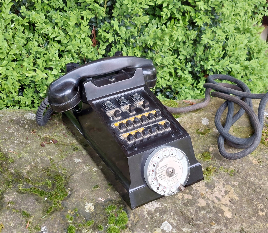 Old Standard Telephone / ERICSSON Brand / Bakelite Rotary Dial ...