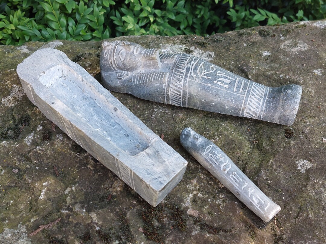 Vintage Stone Sarcophagus / Handcrafted / Beautiful Collectible and ...