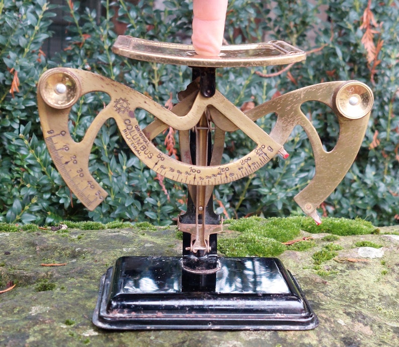 Old Scale, Letter Scale / Original COLOMBUS Bilateral / 2 Reading ...