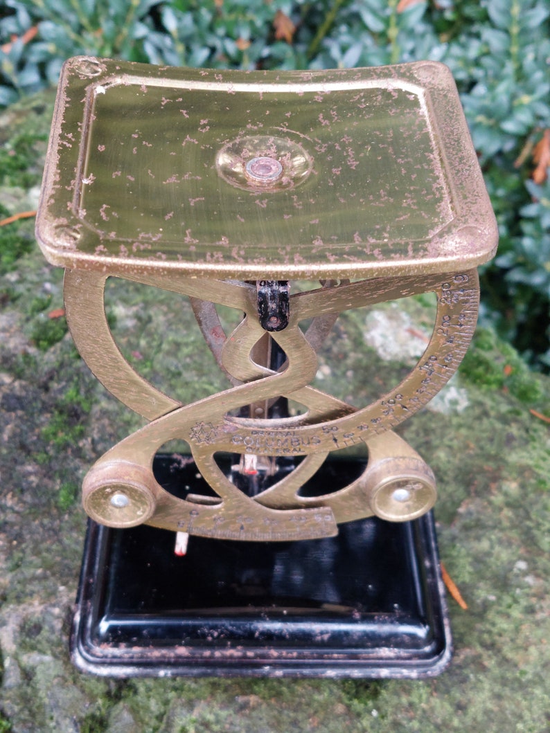 Old Scale, Letter Scale / Original COLOMBUS Bilateral / 2 Reading ...