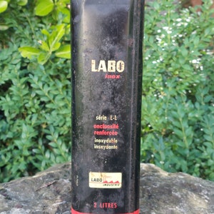 Old French Oil Can / LABO Inox / Made in France / Vintage Decoration ...