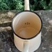 Old Enameled Sheet Metal Coffee Maker With Filter / Beige - Etsy