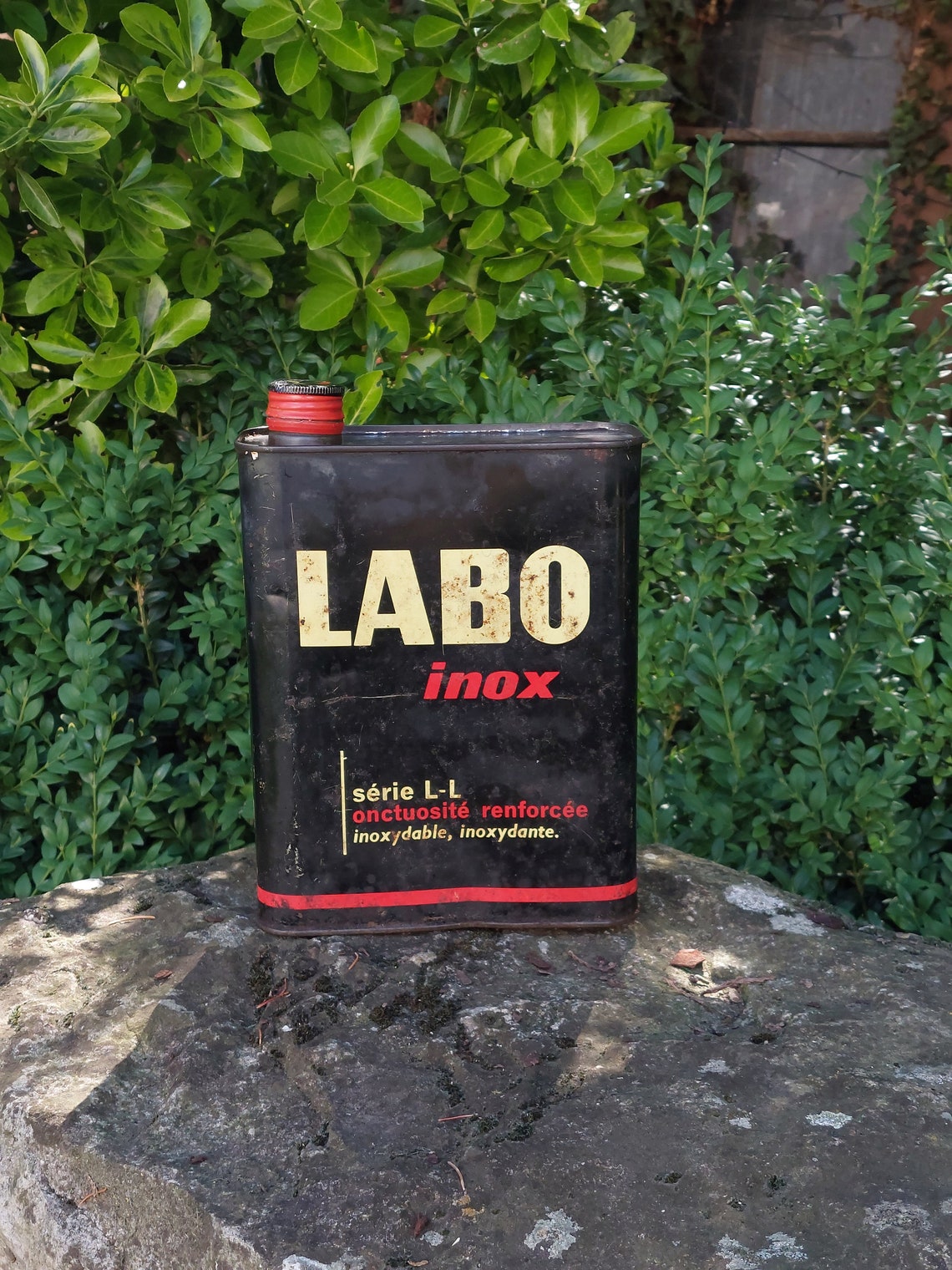 Old French Oil Can / LABO Inox / Made in France / Vintage Decoration ...