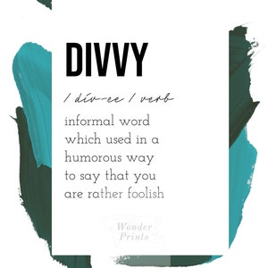 Carlisle Sayings Slang Print-barmpot Radgie Deeks Cushti Bari Divvy ...