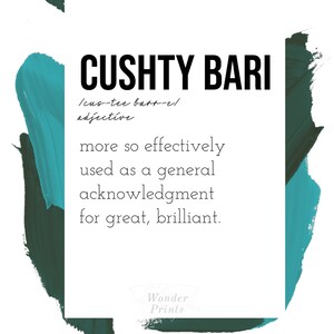 Carlisle Sayings Slang Print-barmpot Radgie Deeks Cushti Bari Divvy ...