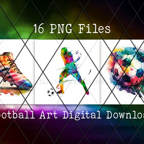 Football Clipart - Etsy