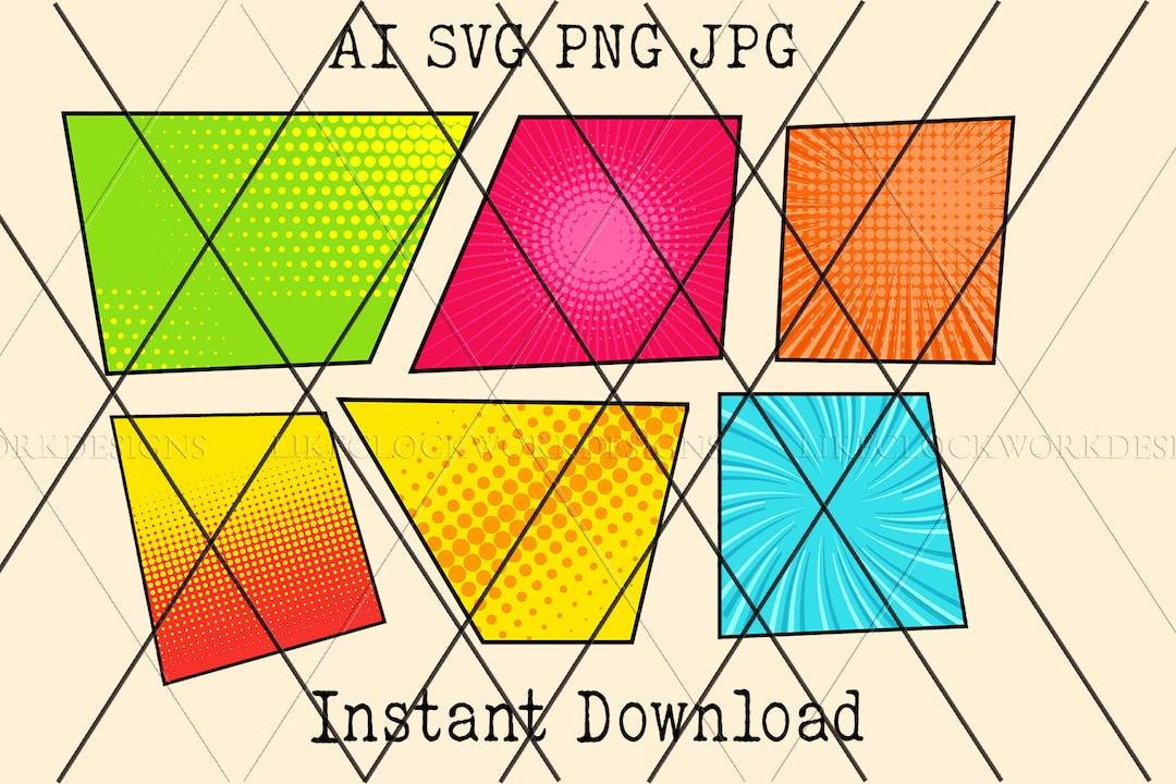 Comic PNG / Comic Action Bubble PNG Bundle / Comic Cartoon Style ...