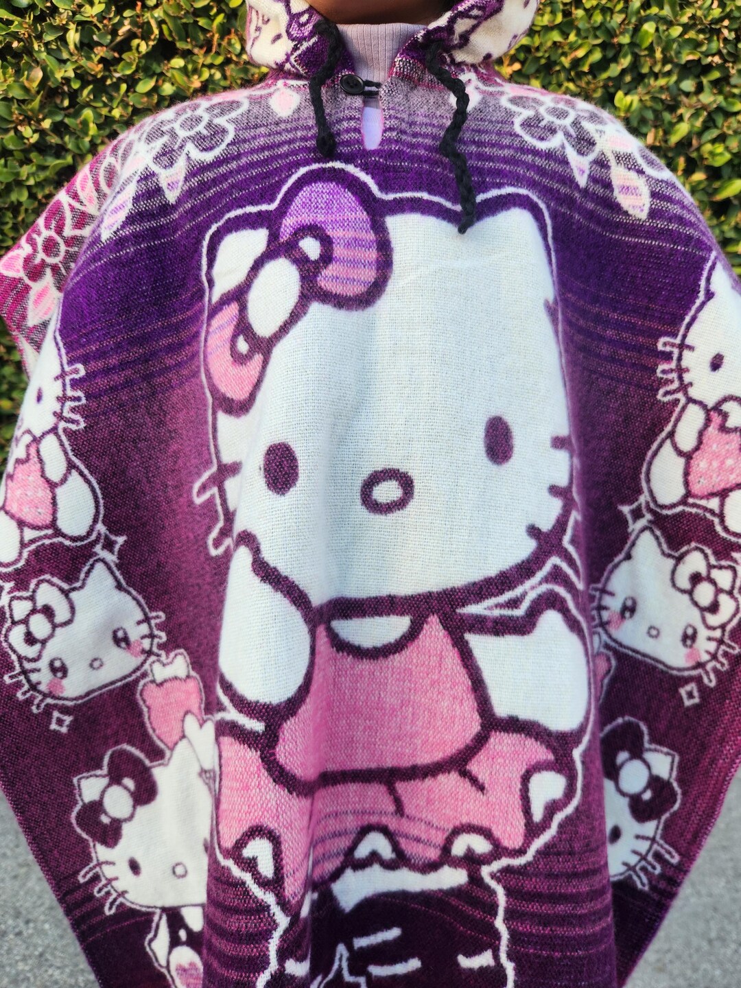 Sanrio Hello Kitty Kuromi Ponchos for Kids - Etsy