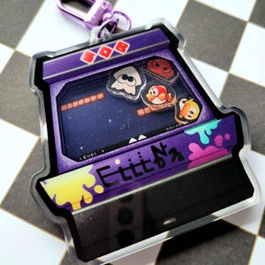 Splatoon Squid Jump Shaker Charm - Etsy