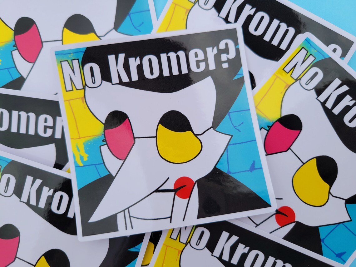 No Kromer Spamton Deltarune 3 Sticker - Etsy