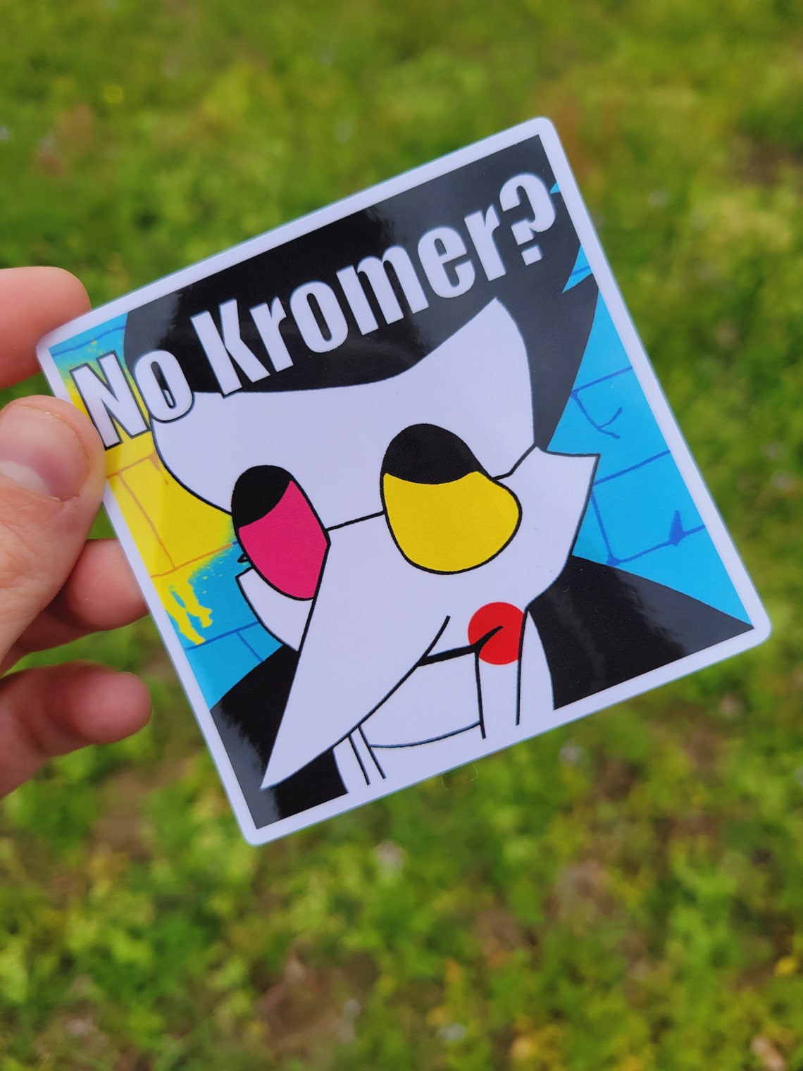 No Kromer Spamton Deltarune 3 Sticker - Etsy