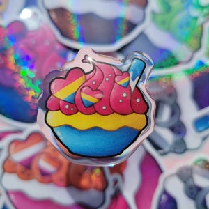Pokemon Pokepuff LGBT Pride Acrylic Pins - Etsy