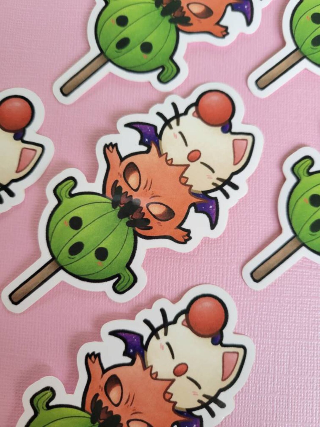 Final Fantasy Dango 4" Vinyl Sticker - Etsy