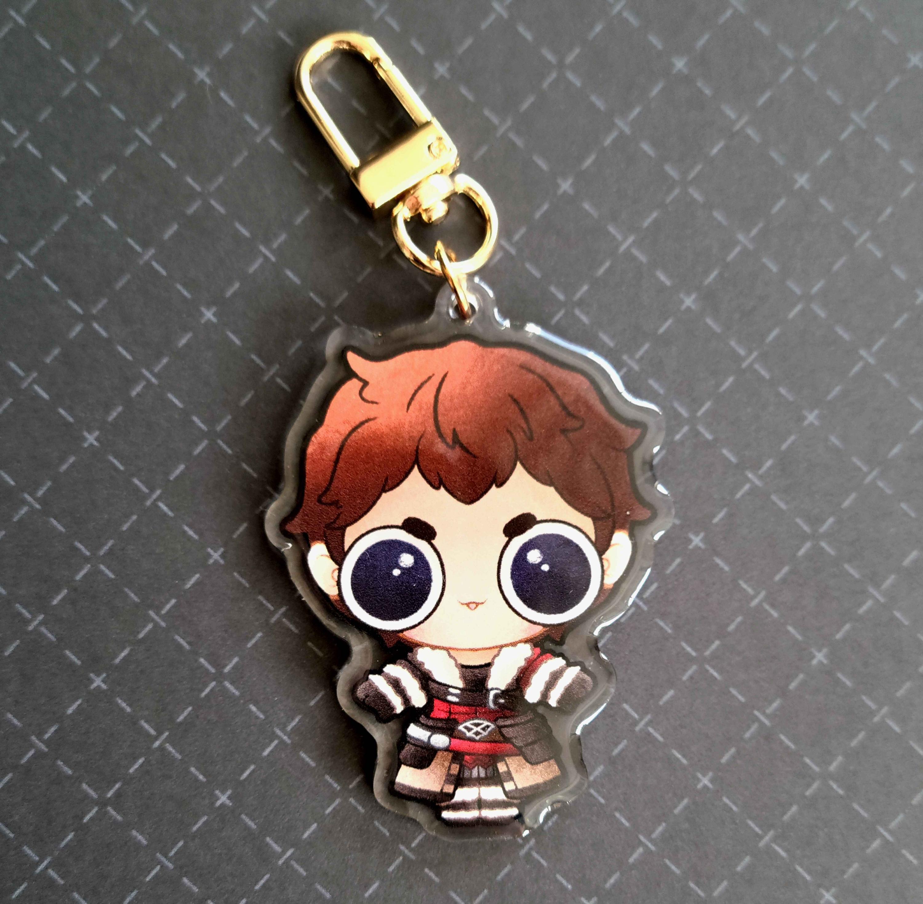 FFXIV Chibi Character 2.5 Inch Acrylic Charm - Etsy