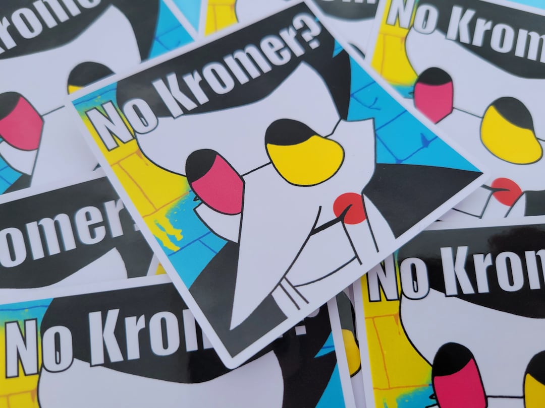 No Kromer Spamton Deltarune 3 Sticker - Etsy