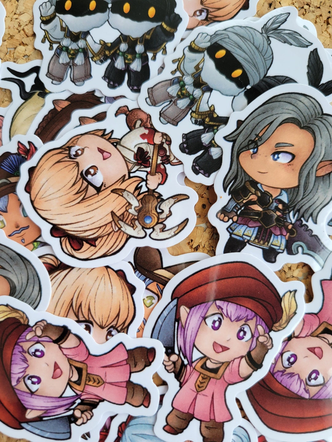 FFXIV Lalafell NPC Mini Vinyl Aufkleber - Etsy.de