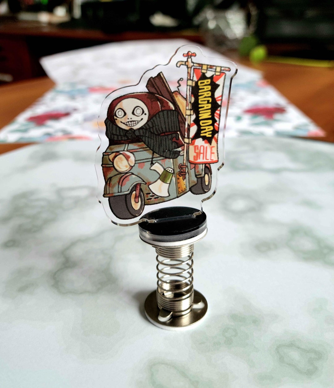 Nier Automata Emil's Shop Cart Spring Standee - Etsy