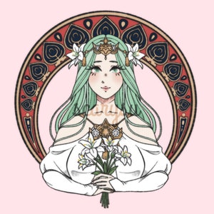 Fire Emblem Lady Rhea 3 Inch Clear Vinyl Sticker - Etsy