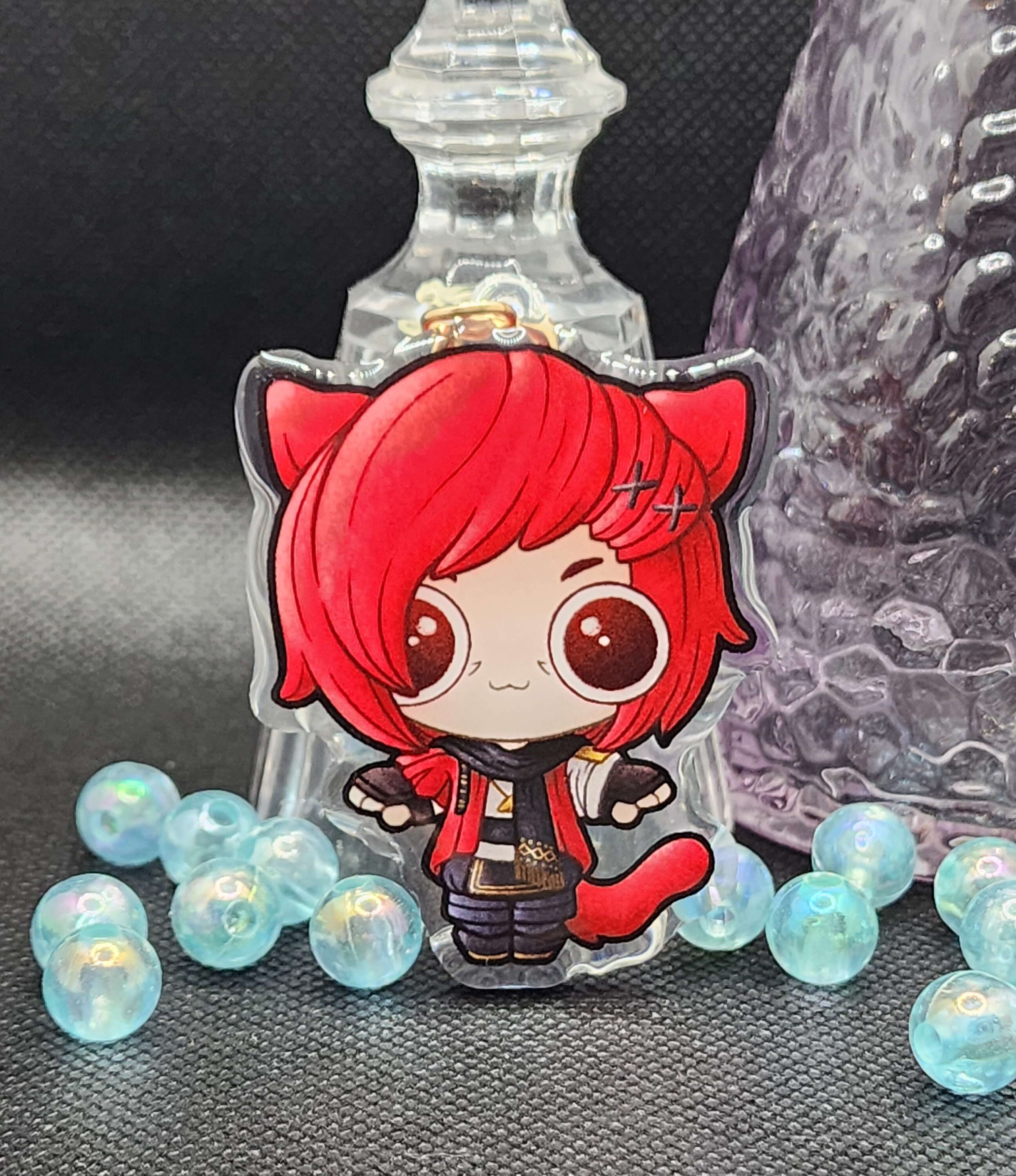 FFXIV Wide Eye Chibi NPC Emet Selch Graha Tia Thancred Tataru - Etsy UK