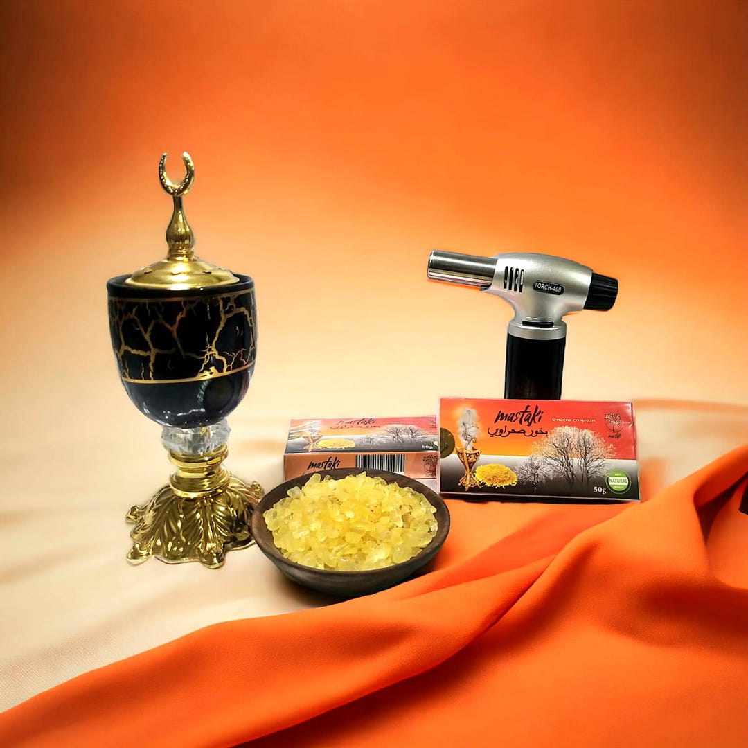 Natural Encens Mastic Resin - Premium Mastic Incense for Relaxation ...