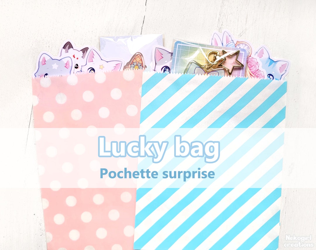 Lucky Bag Mystery Bag Blind Bag Stickers, Keychain - Etsy