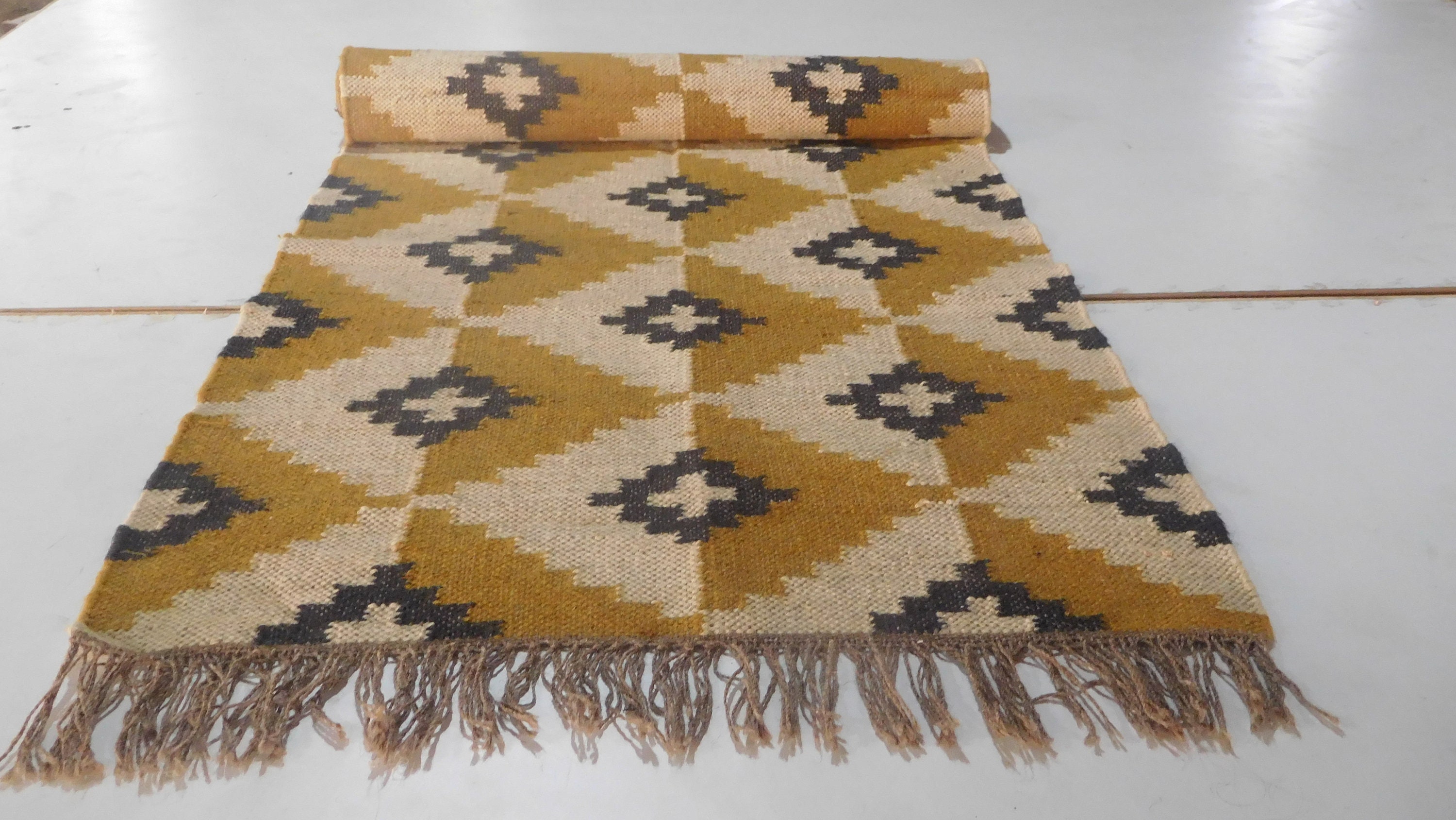 8x10 9x12 10x14 Cotton Rug Colorful Rag Rug Boho Rugs - Etsy