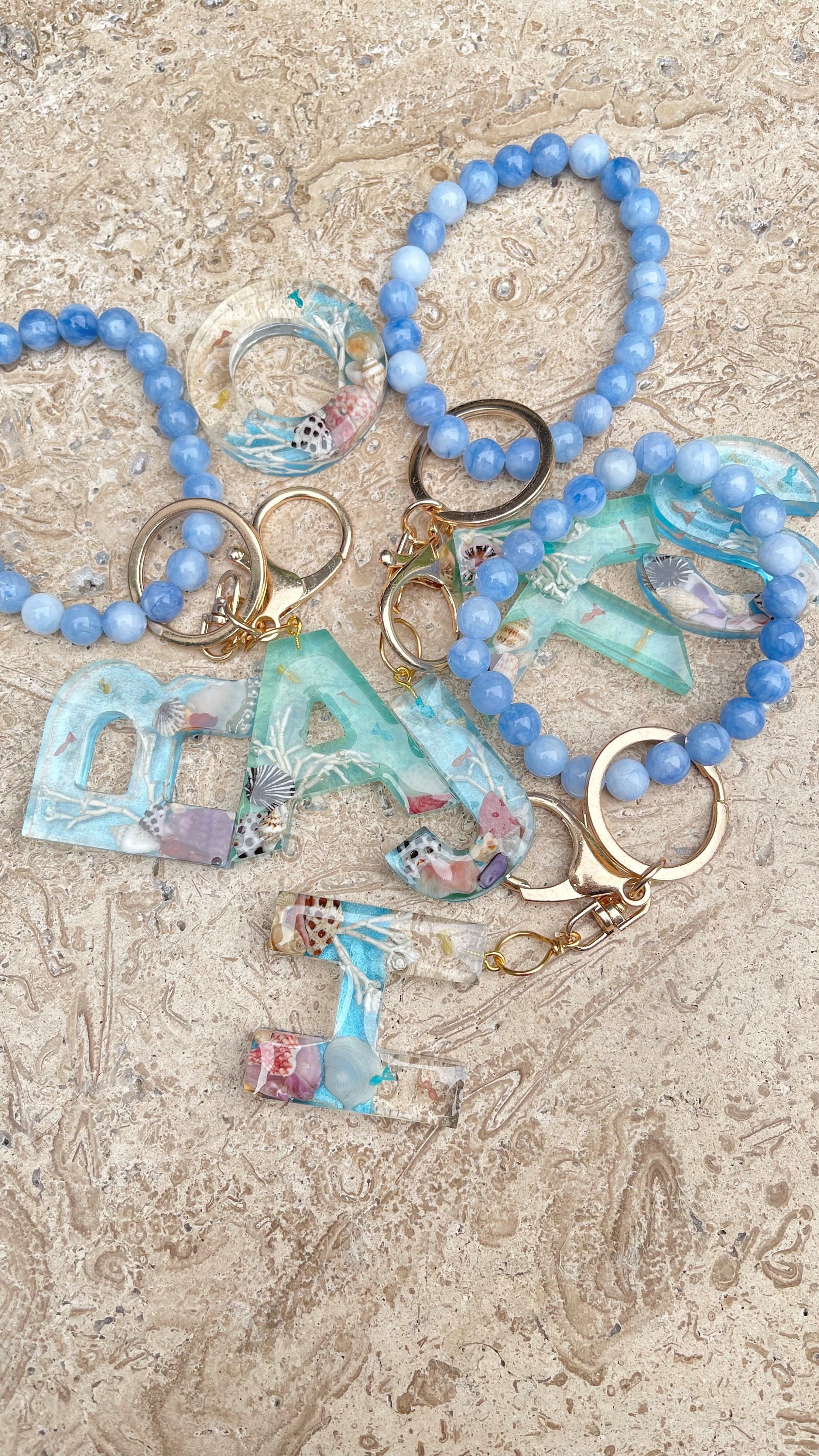 Maui Ocean Key Chain Bracelet - Etsy