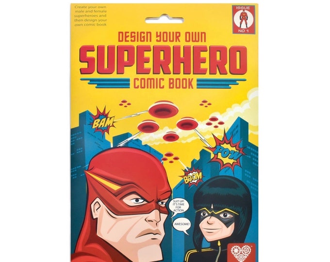 Create Your Own Superhero - Etsy