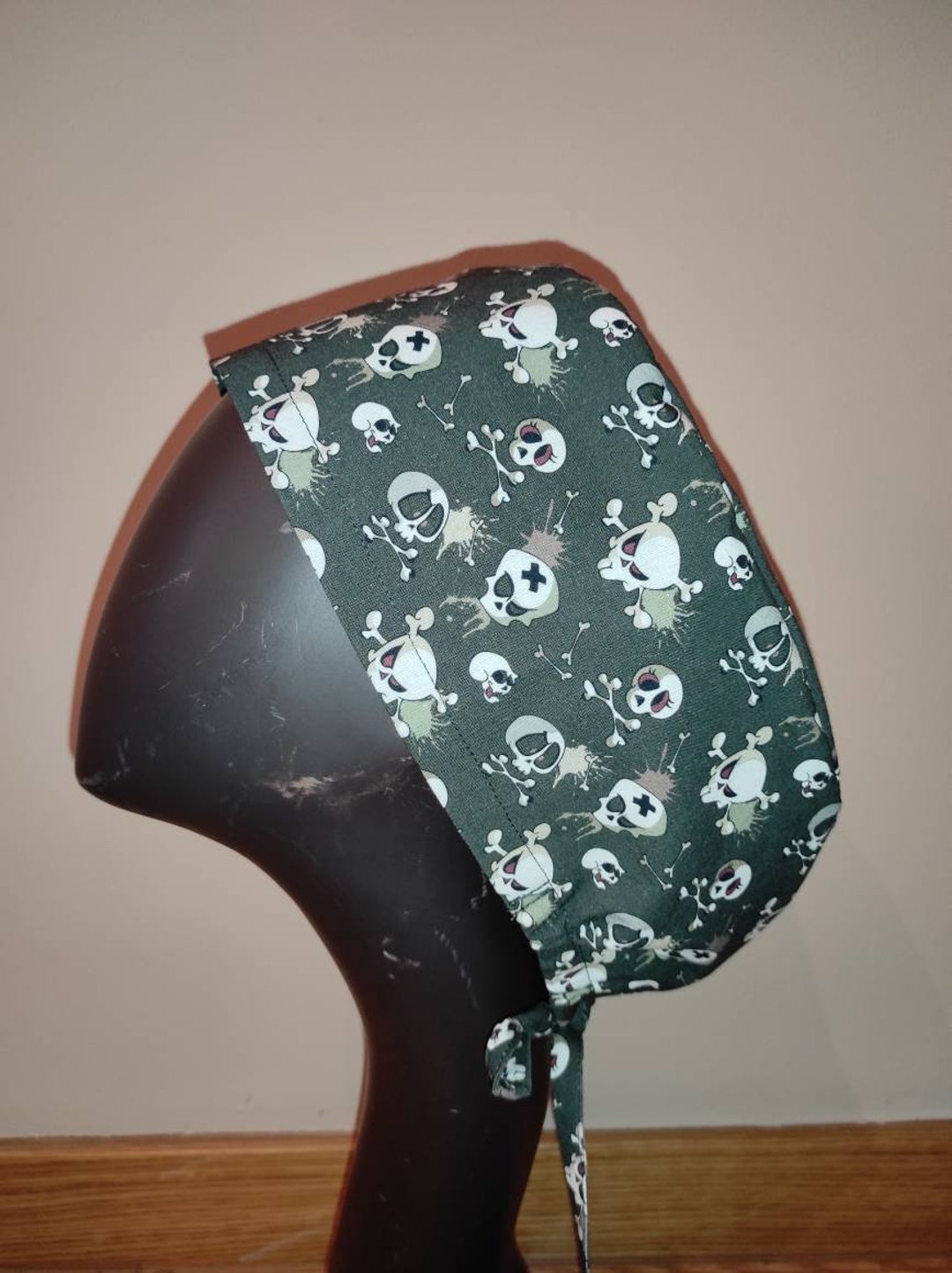 Skull Surgical Cap, Unisex Operating Cap, Nurse Cap, Medical Cap ...