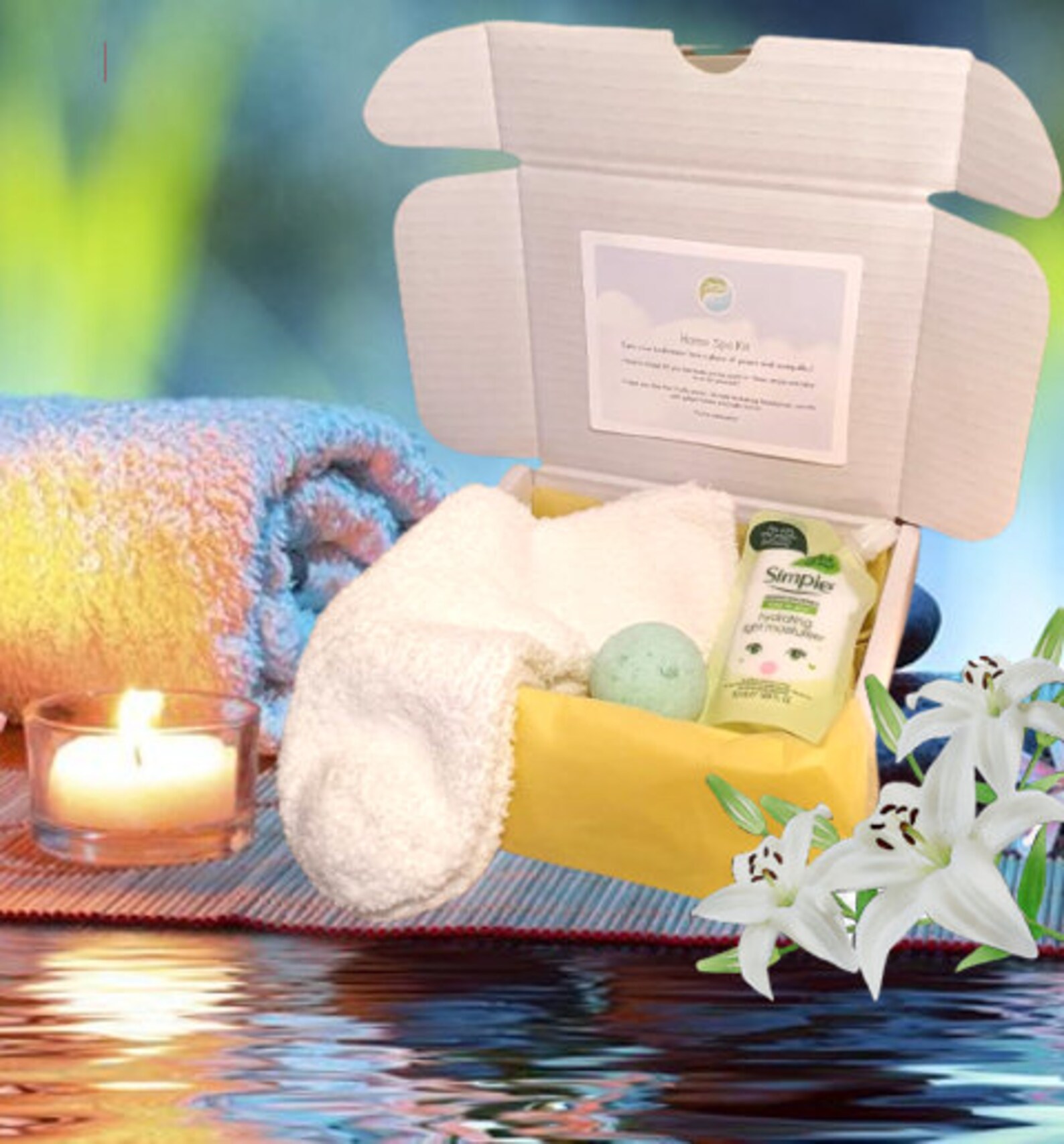 Home Spa Kit Do It Yourself Spa Spa T Lockdown T Etsy