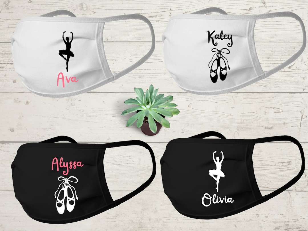 Dance Face Masks, Ballet Masks, Ballerina Mask, Personalized Masks ...