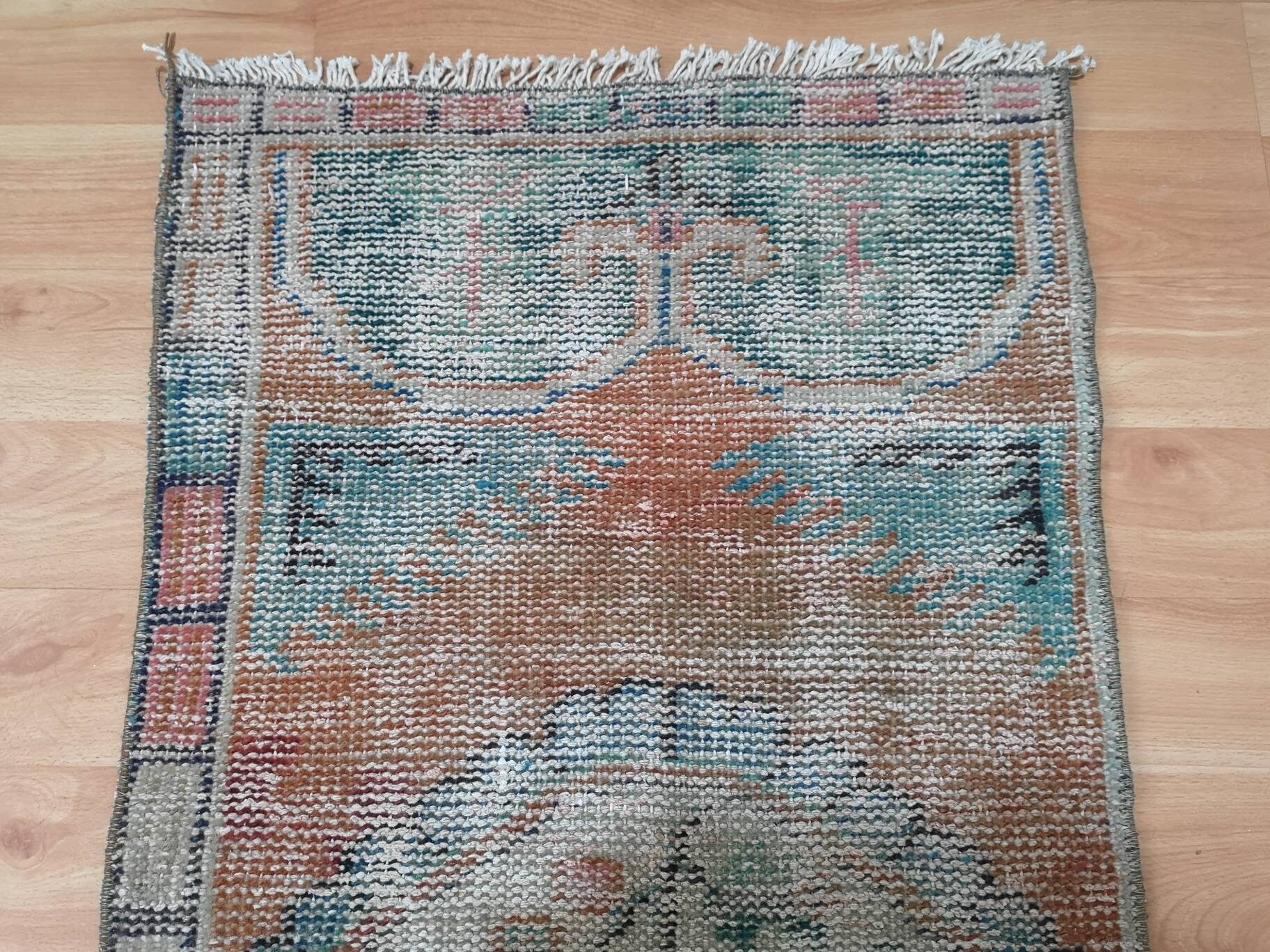 Turkish Rug Turquoise Rug Handmade Rug Area Rug Vintage | Etsy