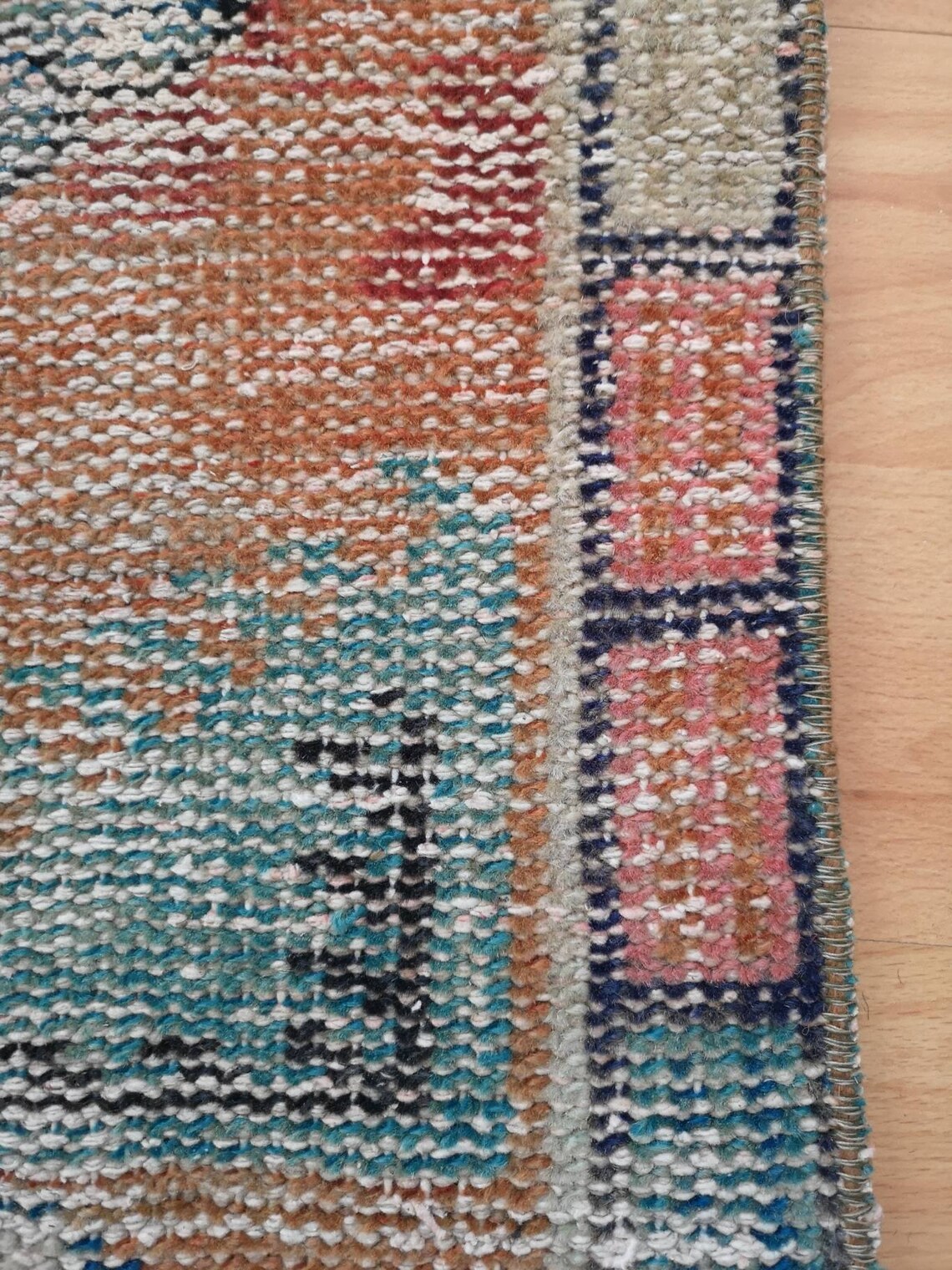 Turkish Rug Turquoise Rug Handmade Rug Area Rug Vintage | Etsy