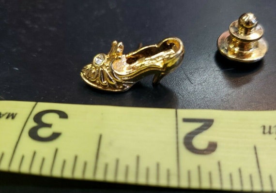 Vintage Avon Gold Tone High Heel Shoe Pin Brooch With - Etsy