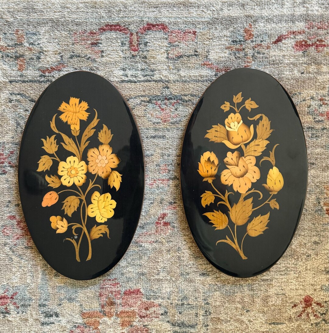 Italian Wooden Plaques Made in Sorrento - Etsy