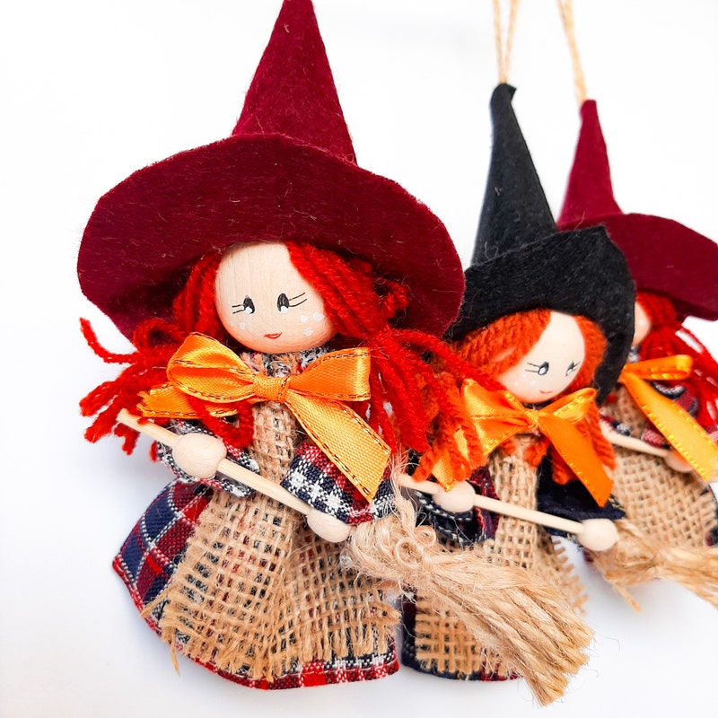 Witch Ornament - Etsy