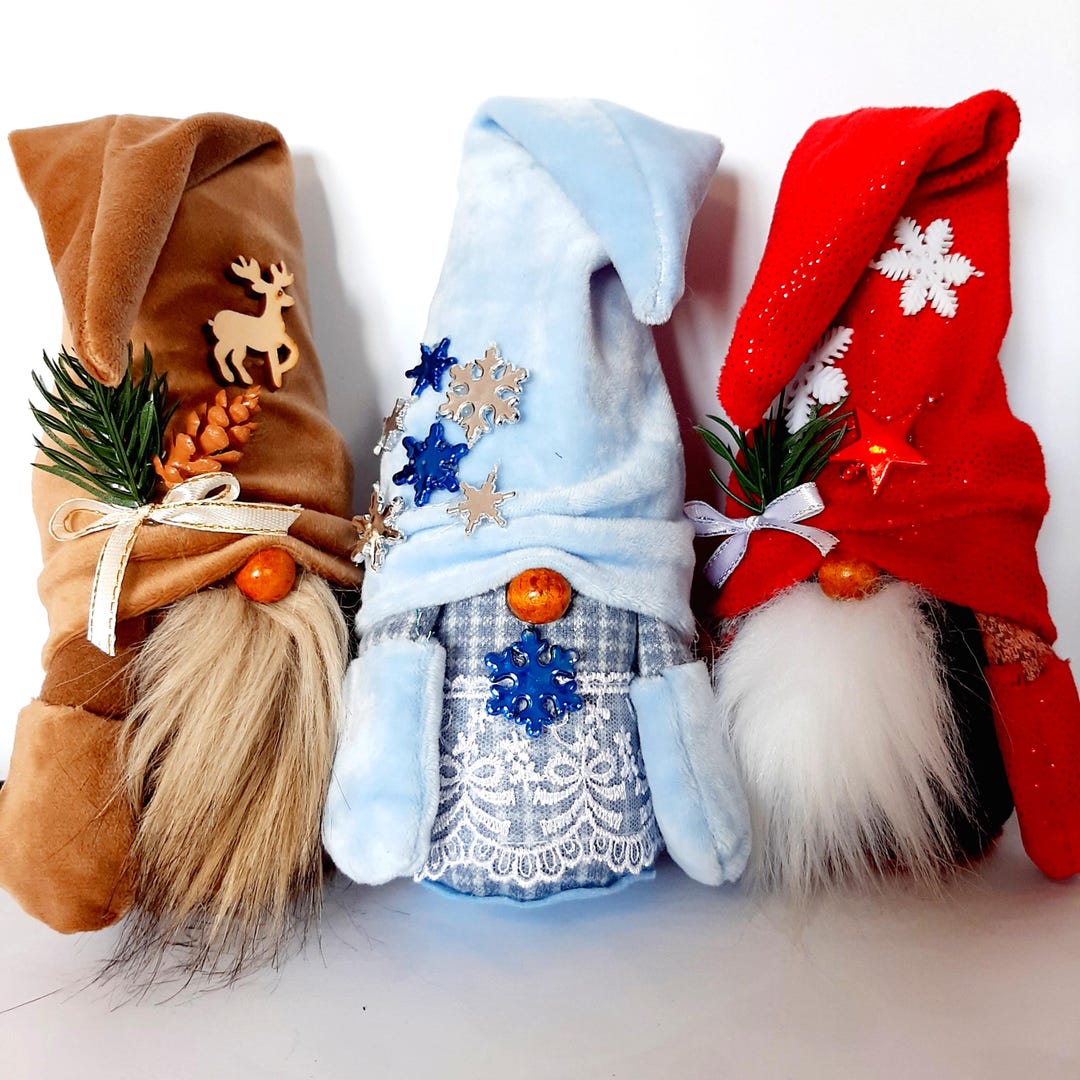 Handmade Scandinavian Gnomes Perfect Christmas Favors Gift for Loved ...