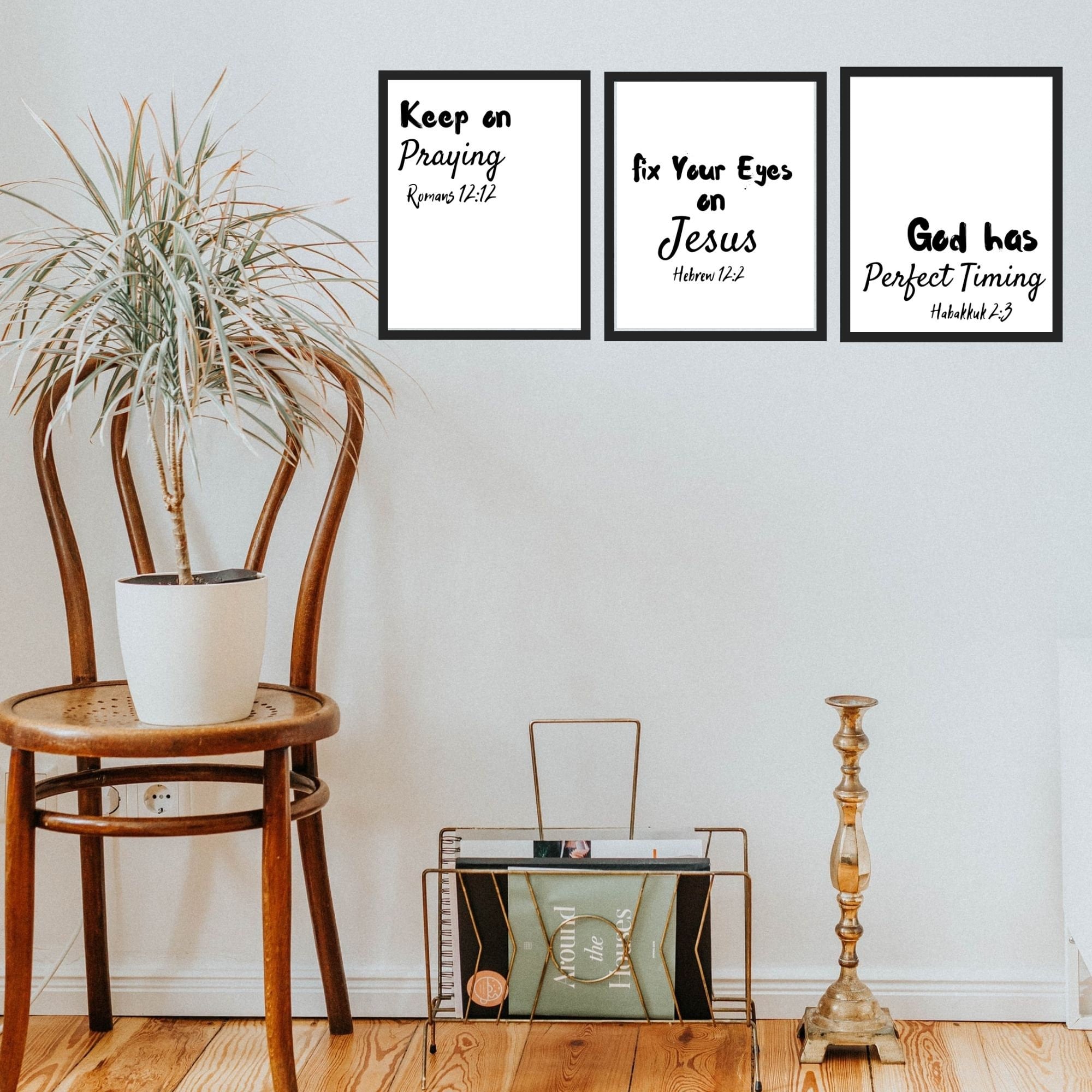 Prayer Qute Wall Art, Scripture Quote, Bible Wall Art, Christian Wall ...