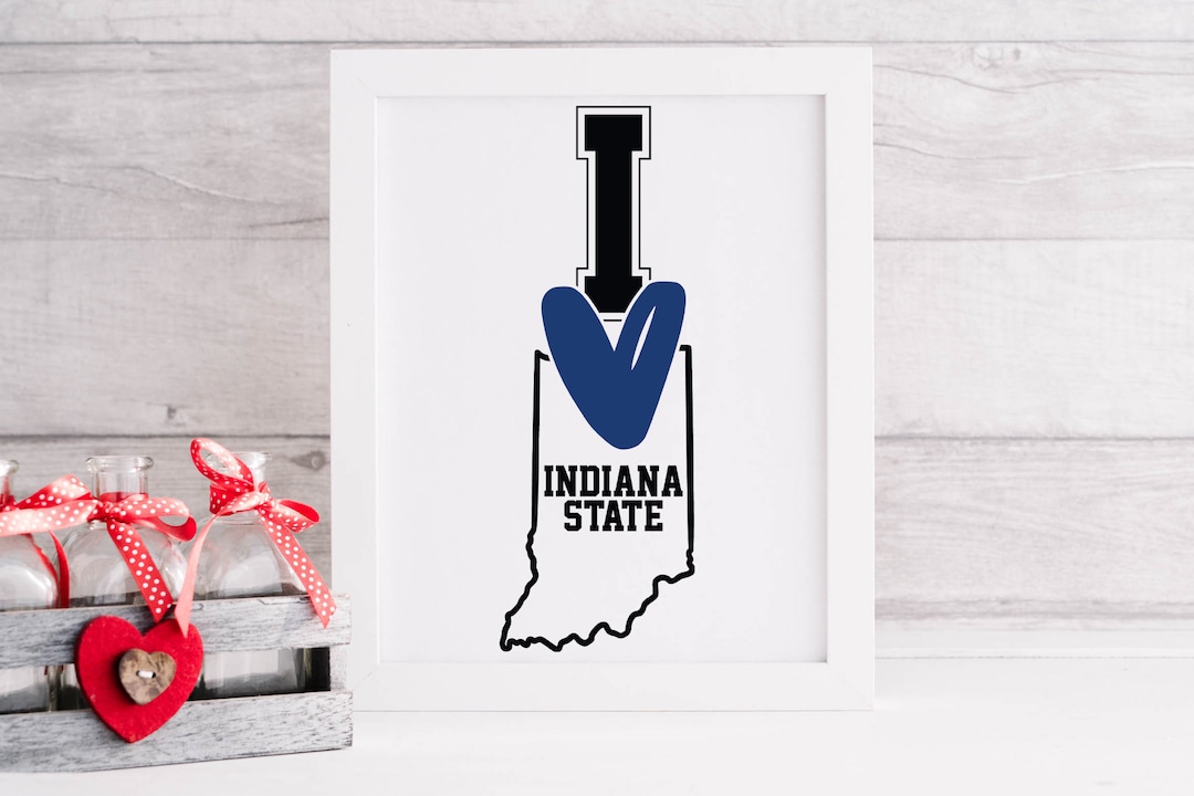 Indiana State Svg State of Indiana Svg Svg Indiana PNG EPS - Etsy Australia