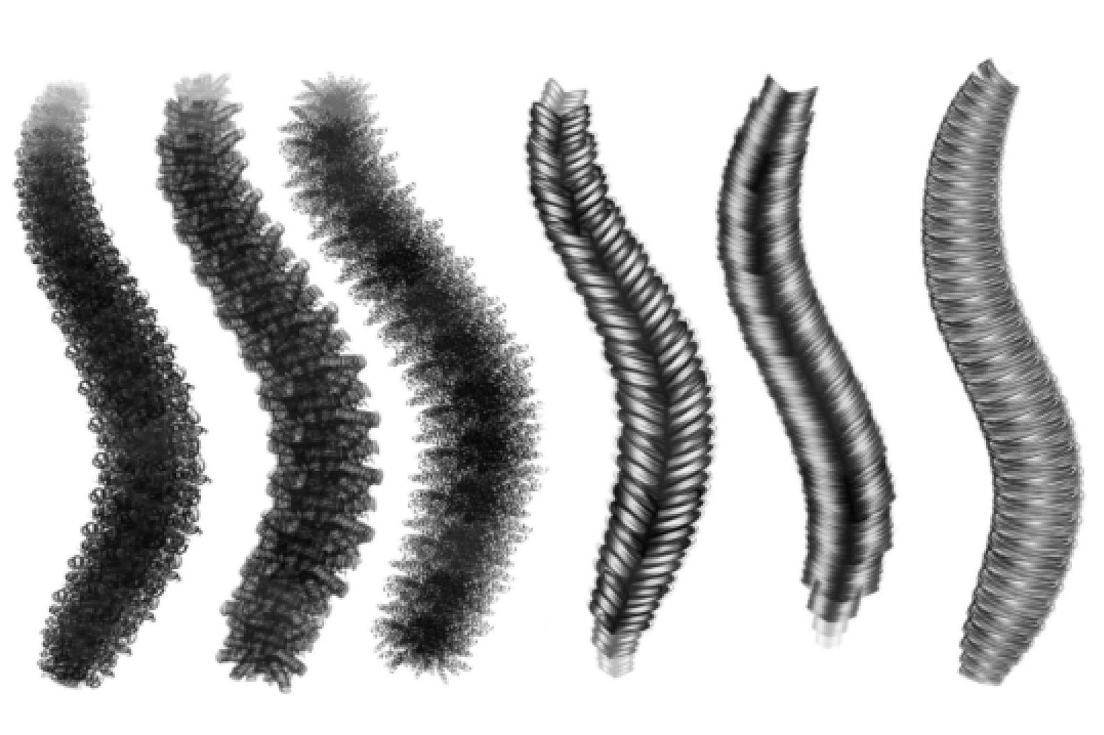 Procreate Hair Brushes, Procreate Brush Afro Curly Hair and Pigtails - Etsy