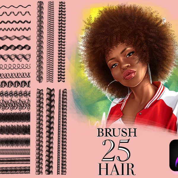 Procreate Figure Stamps, High Fashion Girl Procreate Stamps, Procreate ...