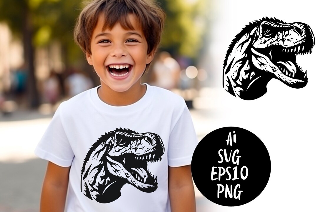 Dinosaurus SVG T Rex SVG Dino SVG Rex SVG PNG EPS - Etsy Nederland
