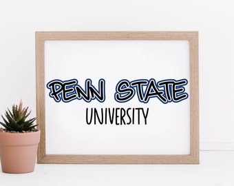 Penn State Svg, State of Penn Svg, Svg Penn, PNG EPS SVG Files for ...