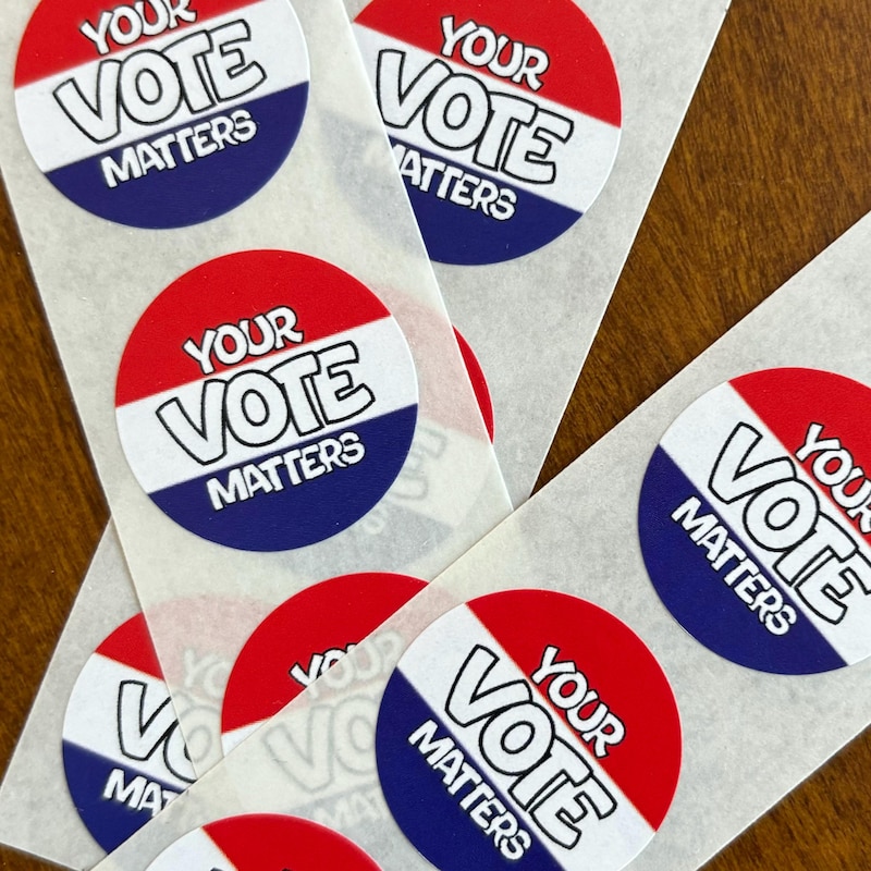 Vote Stickers - Etsy