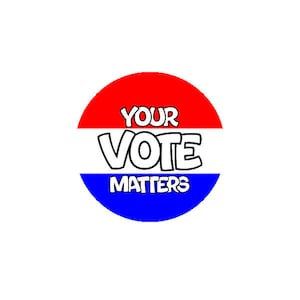 Vote Sticker Roll Your Vote Matters Stickers - Etsy