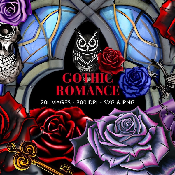 Dark Romance Clipart - Etsy