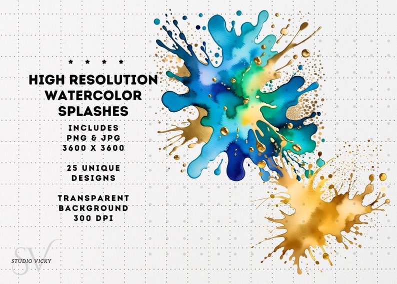 Watercolor Color Splash PNG, Watercolor Splash Clipart, Ink Watercolor ...