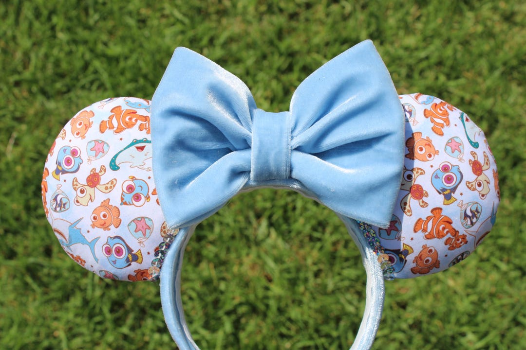 Nemo Ears, Dory Ears,minnie Ears, Minnie Mouse, Mickey Mouse, Mouse ...