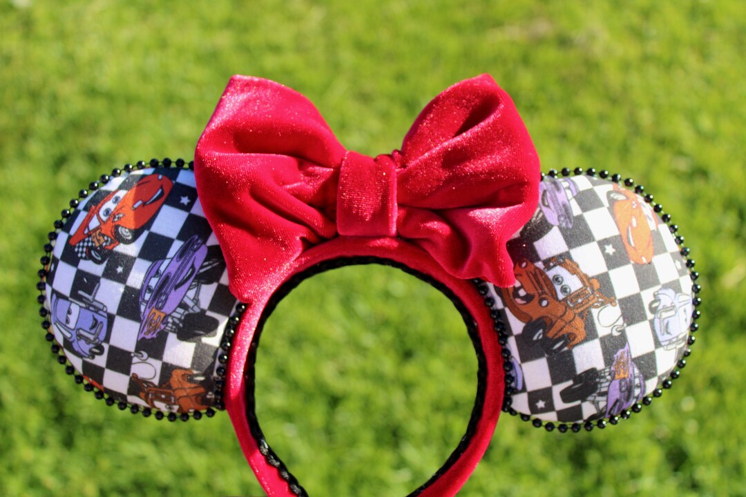 Lightning Mcqueen Ears, Card Mouse Ears, Cars Land, Minnie Ears, Mouse ...