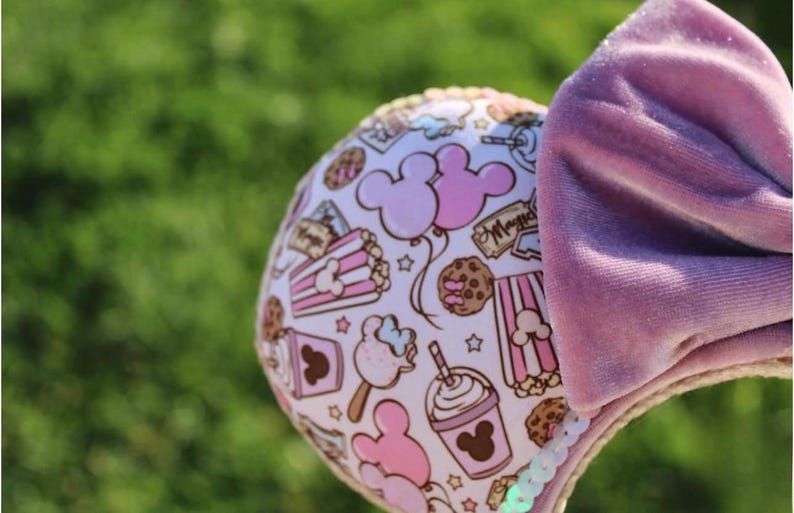 Snack Ears, Minnie Ears, Minnie Mouse, Mickey Mouse, Mouse Ears, Park ...